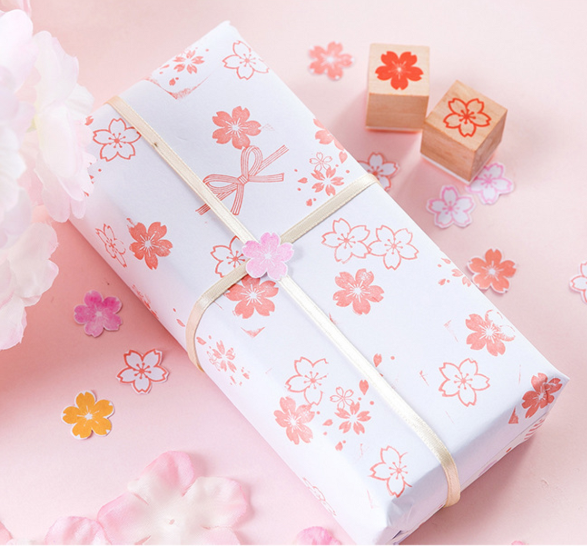 Spring in Japan Wooden Stamps - Kawaii Pen Shop - Cutsy World