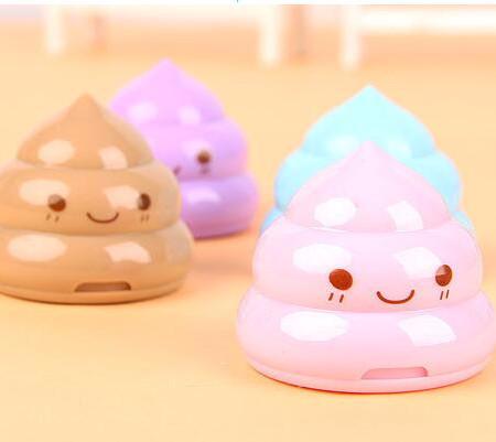 Smiling Poop Pencil Sharpener - Japanese Kawaii Pen Shop - Cutsy World