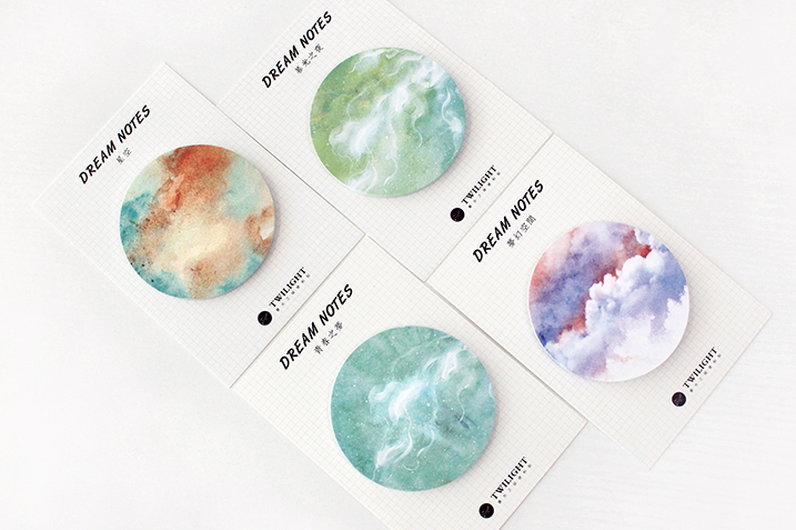 Galaxy Sticky Notes - Kawaii Pen Shop - Cutsy World