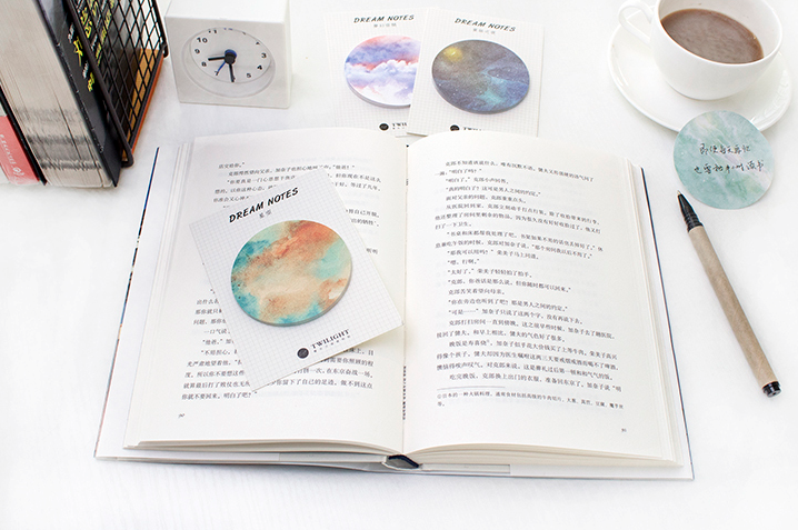 Galaxy Sticky Notes - Kawaii Pen Shop - Cutsy World