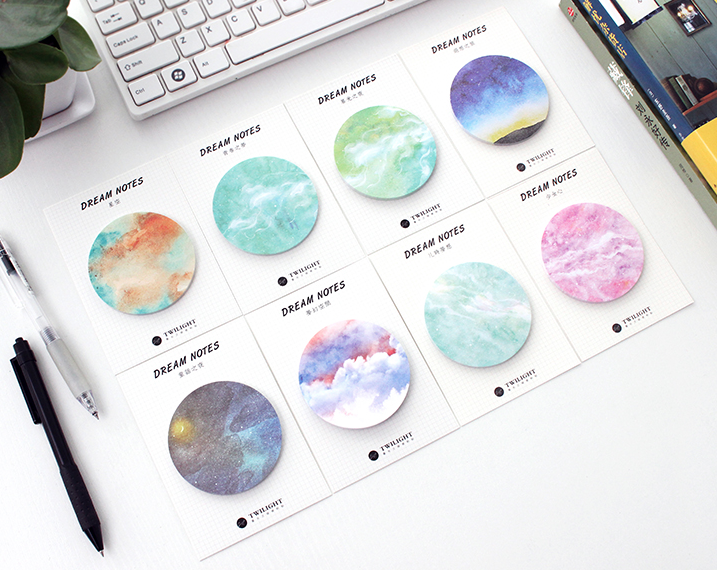 Galaxy Sticky Notes - Kawaii Pen Shop - Cutsy World